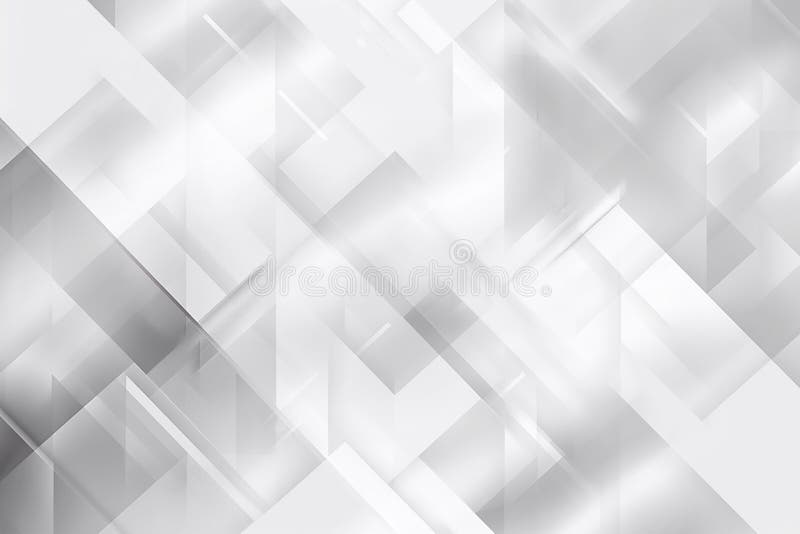 Subtle Geometric Abstraction Background, White & Grey Patterns, Blurred ...