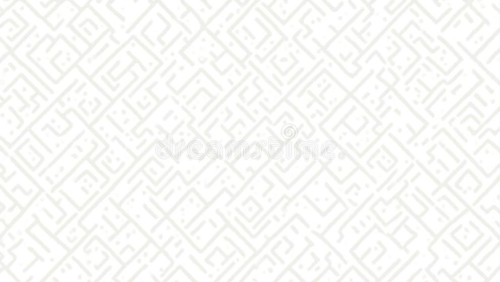 Subtle Geometric Ethnic Lattice Pattern Background in Light Neutral ...