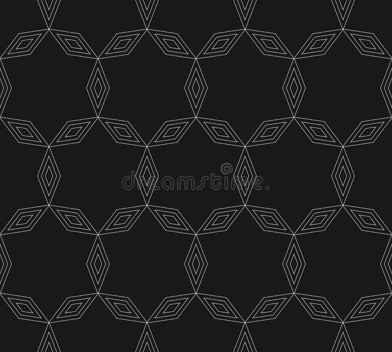 Subtle Geometric Pattern, Vector Seamless Texture. Stock Vector ...
