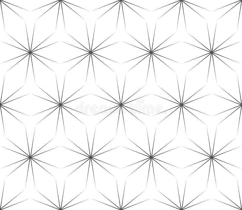 Subtle Geometric Texture, Seamless Pattern, Shiny Stars Stock Vector ...