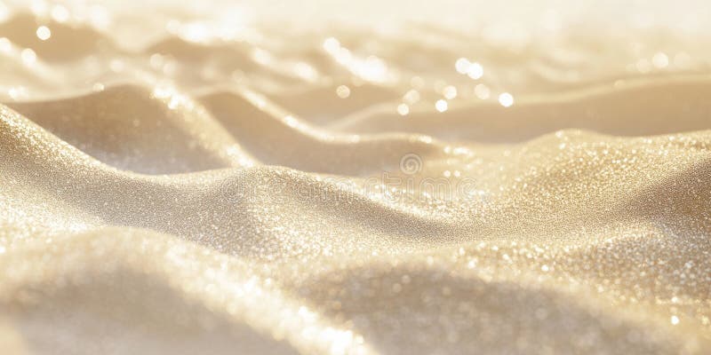 A Subtle Gold Glitter Texture, with Fine Shimmering Particles that ...