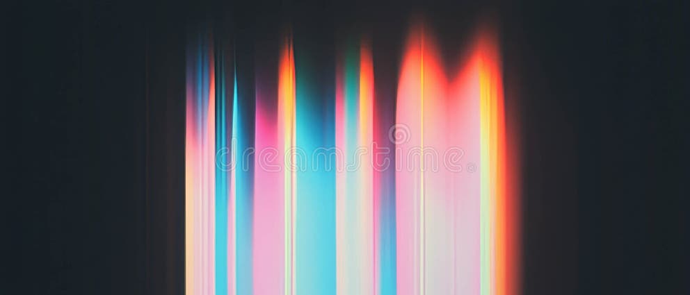 Subtle Gradient Spark Colors Creating Smooth Transitions on a Black ...