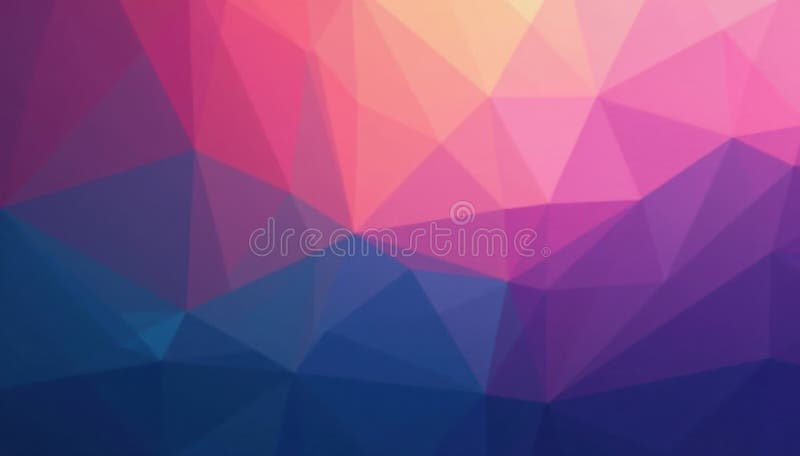 Subtle Gradient Triangle Pattern, Low Poly Style, Elegant Background ...