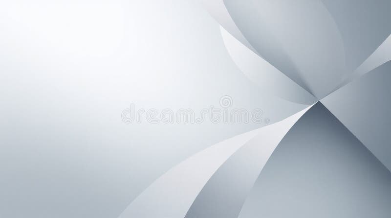 A Subtle Grayscale Image Featuring Abstract Curves and Shadows Stock ...