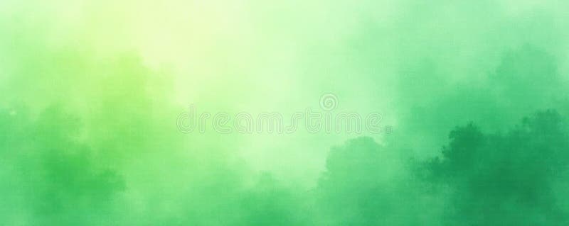 Subtle Green Watercolor Soft Diffused Shades Gentle Diffuse Stock ...