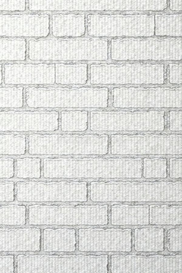 Subtle Grey Wash on White Brick Clean, Minimalist Stone Like Wallpaper ...