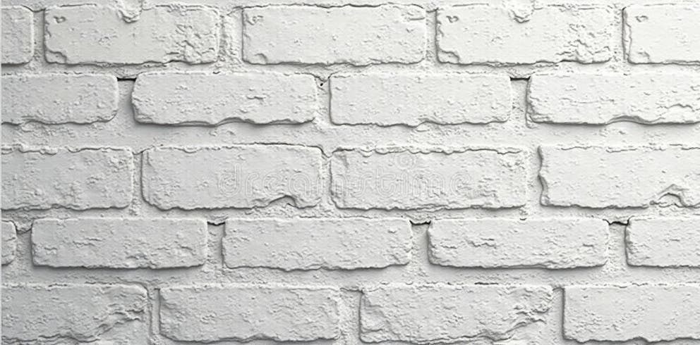 Subtle Grey Wash on White Brick Ideal for Modern Spaces Versatile ...