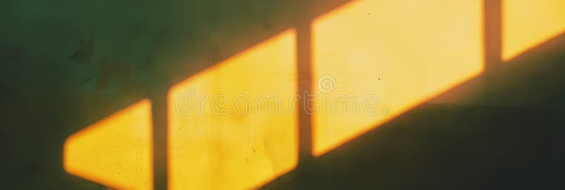 Subtle Grunge Texture of Deep Pastel Yellow Wall with Dark Shadow ...