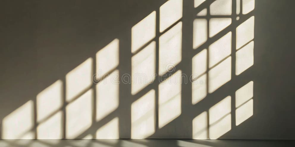 Subtle Grunge Texture on White Wall with Striking Shadow Patterns ...