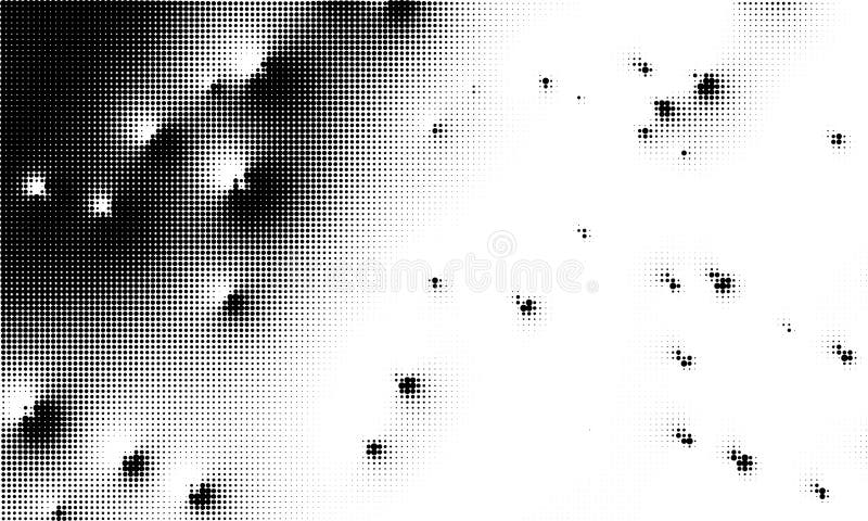 Subtle Halftone Vector Texture Overlay. Monochrome Abstract Splattered ...