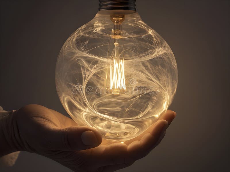 Subtle Illumination Unveils Tender Touch and Intricate Details. Stock ...