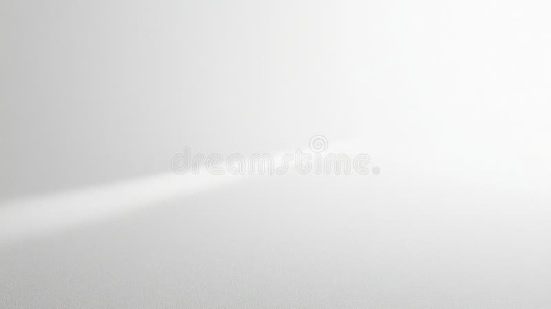 Subtle Light Beam on White Textured Surface Stock Illustration ...