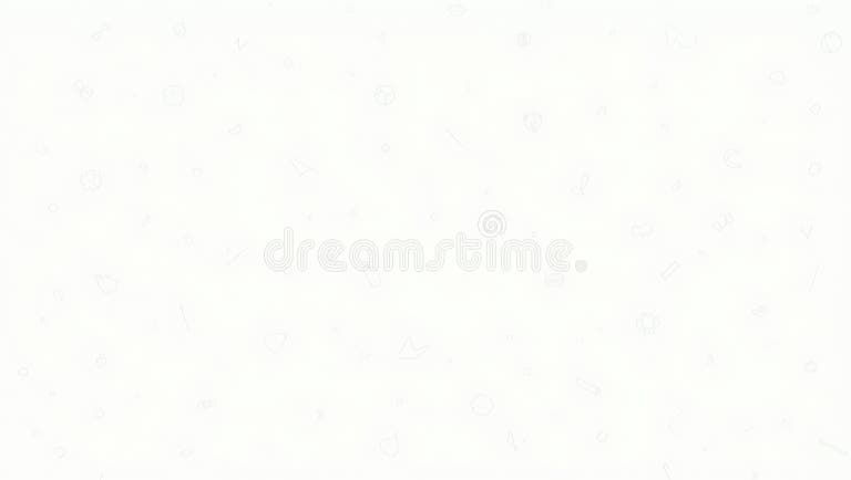 Subtle Light Blue Doodle Background Stock Illustration - Illustration ...