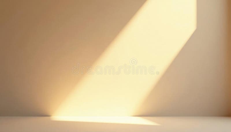 Subtle Light Rays Emanating, Ivory Backdrop Softly Illuminated, Shine ...