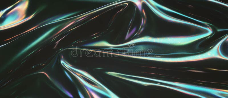 Elegant Shimmering Overlay Texture with Reflections Set Against a Black ...