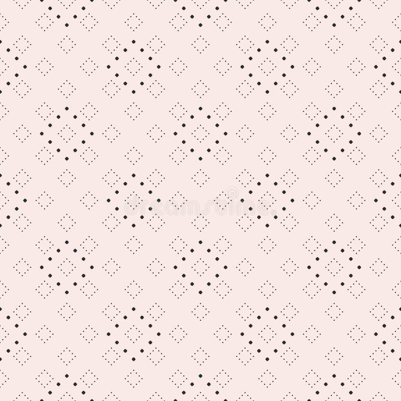Subtle Minimalist Dotted Seamless Pattern, Delicate Vector Background ...