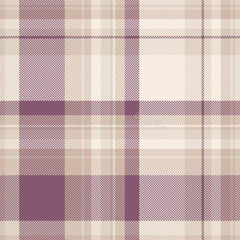 Subtle Neutral Plaid Pattern in Beige and Mauve Tones. Elegant ...