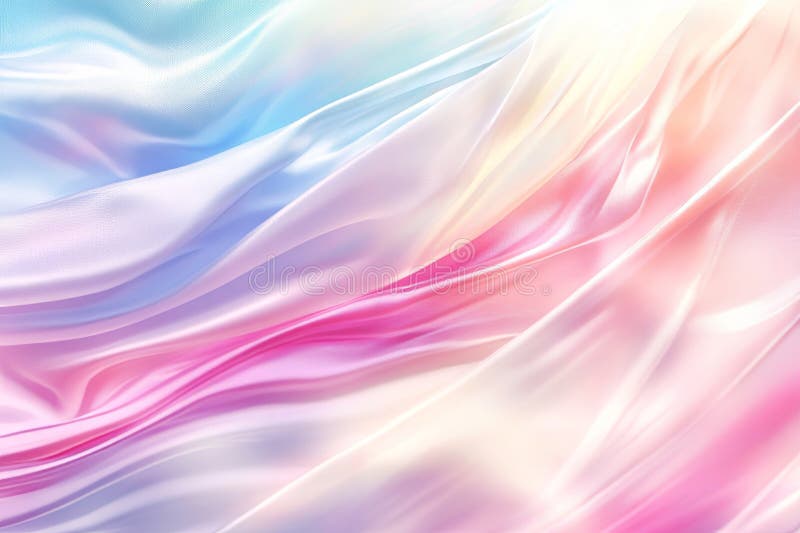 Subtle Pastel White Silk Fabric Texture in the Background. Stock Image ...