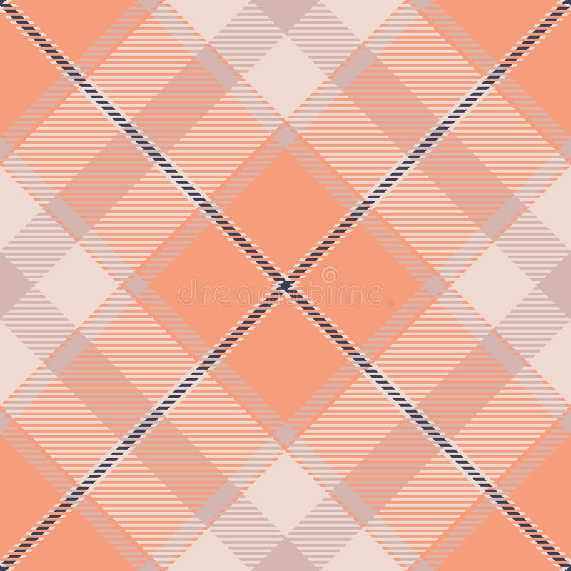 Subtle Peach and Beige Plaid Pattern. Elegant Diamond Design, Perfect ...