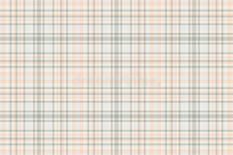 Subtle Peach and Grey Plaid Pattern. Perfect for Textile Design ...