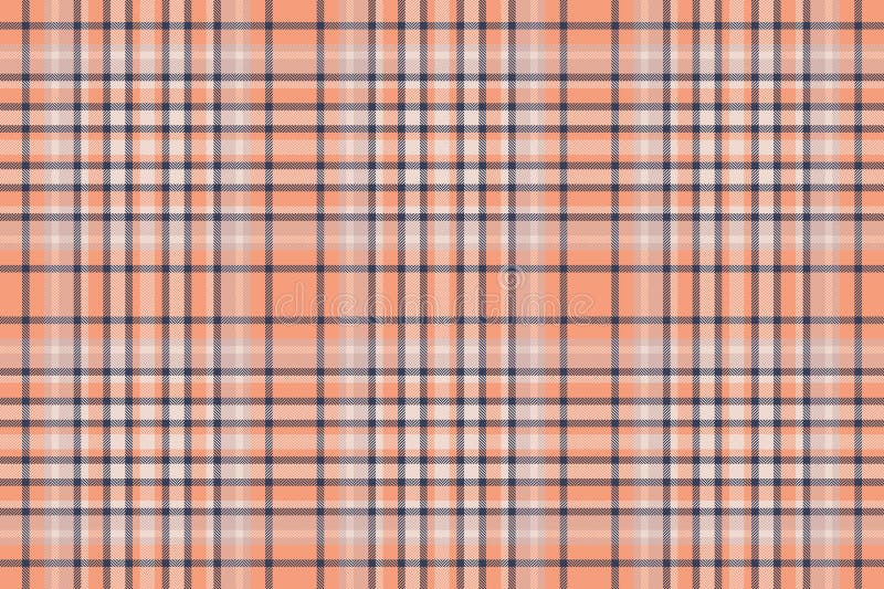 Subtle Peach and Grey Plaid Pattern. Perfect for Textile Design ...