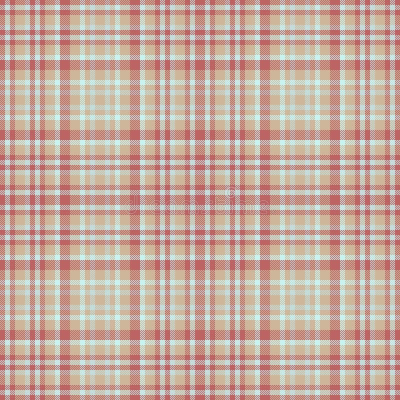 Subtle Peach and Red Plaid Pattern. Perfect for Textile Design ...