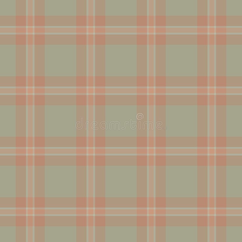 Subtle Peach and Sage Green Plaid Pattern. Perfect for Textile Design ...