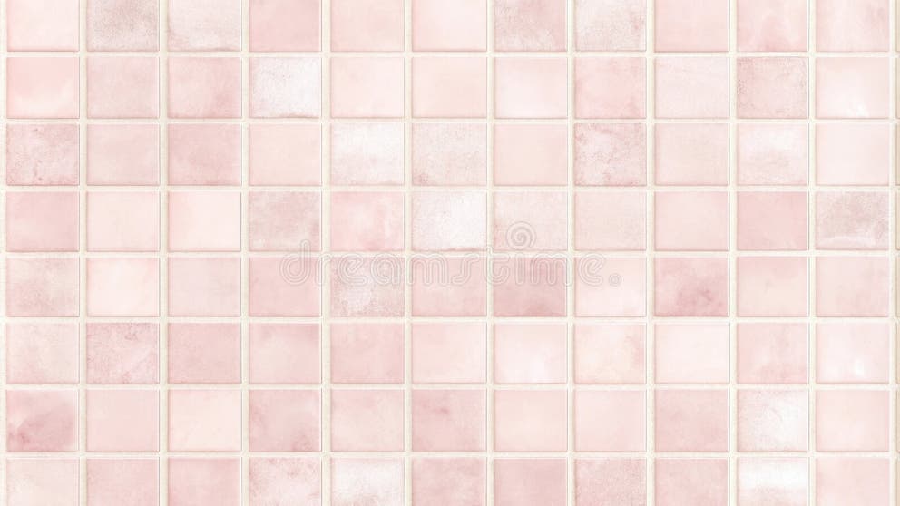 Subtle Pink Square Tiles for Elegant Interior Design. Generative AI ...