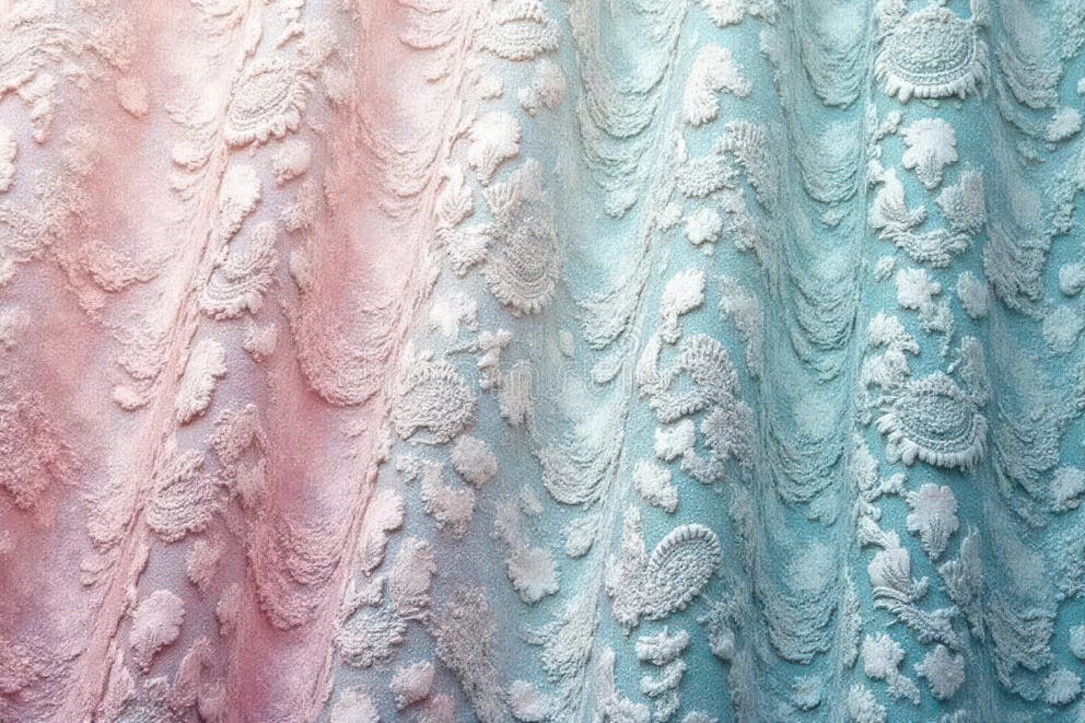 Subtle Raised Damask Pattern with a Repeating Diamond Motif on Soft ...