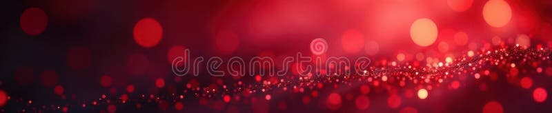 Subtle Red Glitter Overlay, Diffused Bokeh Glow, Glitter Texture ...