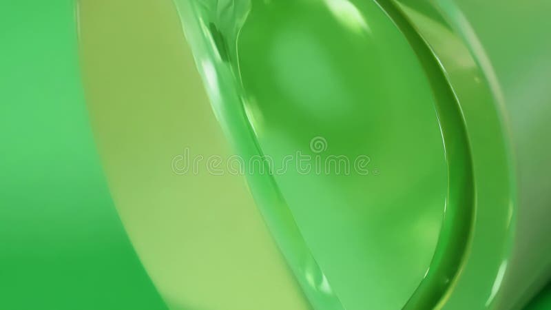 Subtle Reflections Mimic Shapes and Colors from the Surrounding Green ...