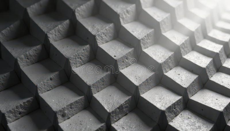 Subtle Repeating Motif of Minimalist Geometric Forms in Monochrome ...