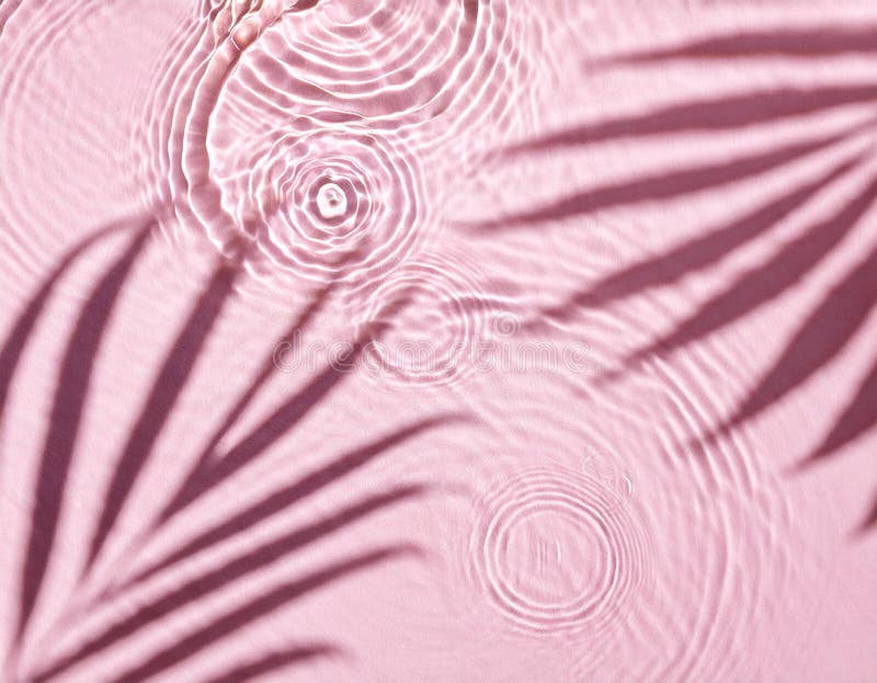Subtle Ripples and Shadows Pink Aqua Texture Surface with Transparent ...