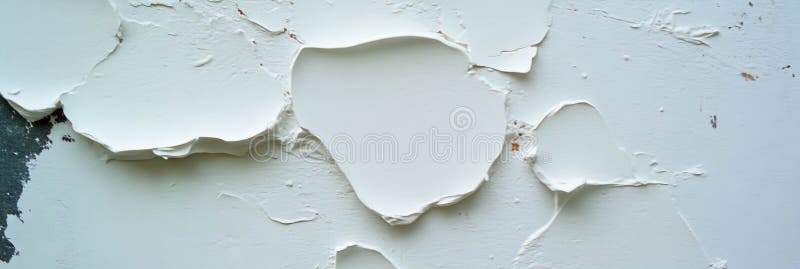 Subtle Scuff Marks on Matte White Wall Texture for Interior Design and ...