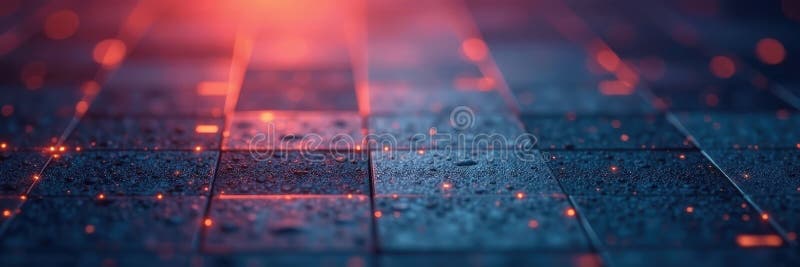 Subtle Square Grid, Muted Tones, Depth Effect, Grey, Clean Stock ...