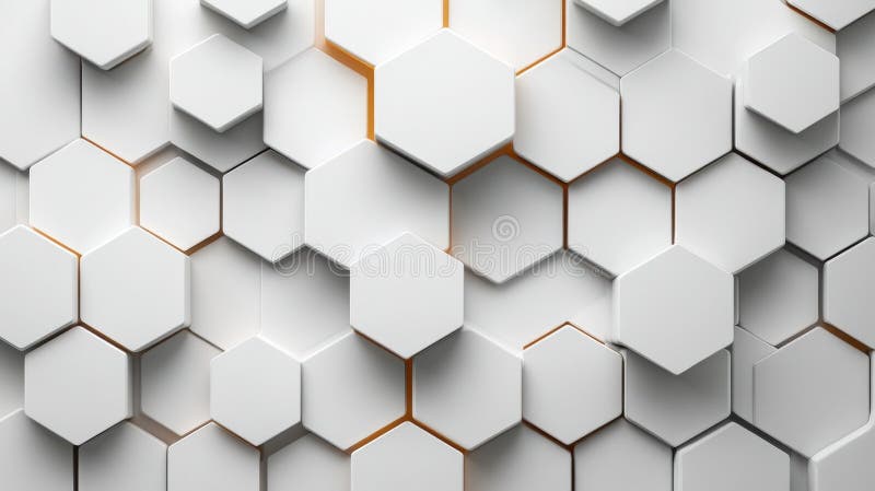 Subtle Symmetrical Uniform Hexagonal Dimple Pattern White Background ...