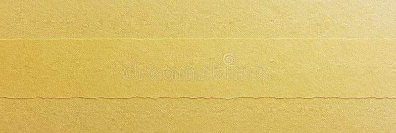 Subtle Texture of Yellow Paper with a Rippled Edge Cascading Across the ...
