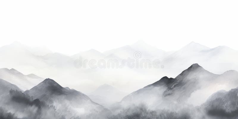 Subtle Textured Mountain Background with Modern Art Influence AI ...