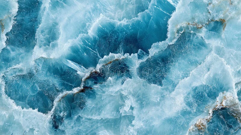 Subtle Textures of Icy Blue with Crystalline Patterns Stock ...