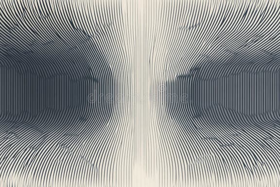 Subtle Three-dimensional Optical Illusion Created by Elegant Parallel ...