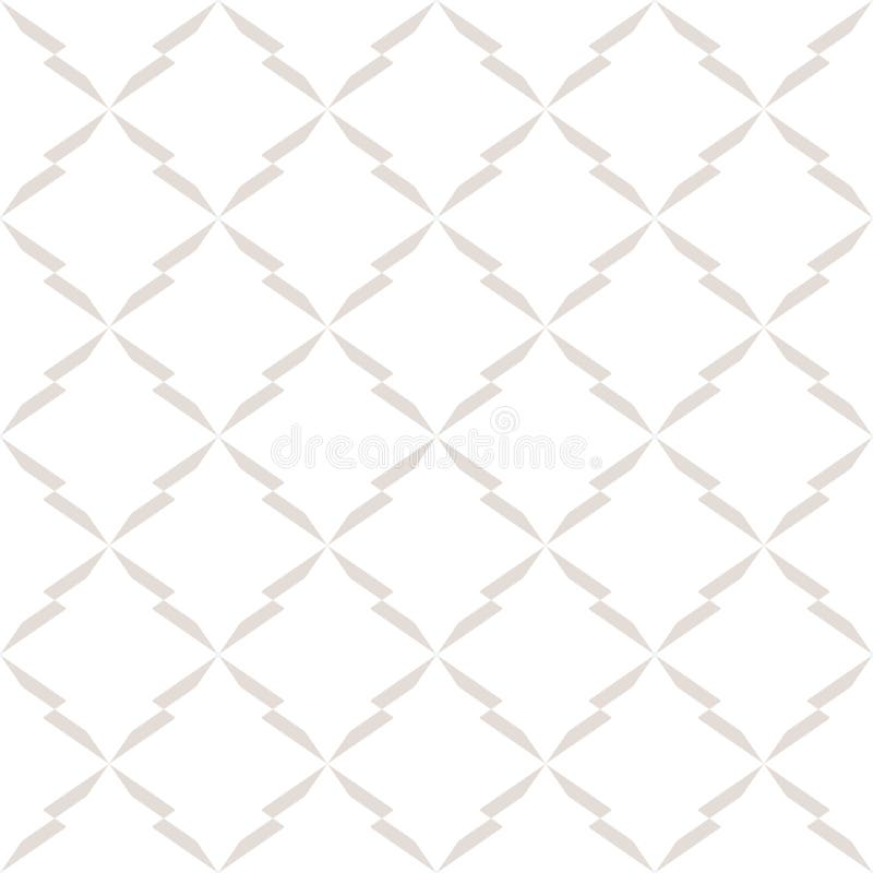 Subtle Vector Seamless Pattern With Delicate Grid Mesh Lattice Net