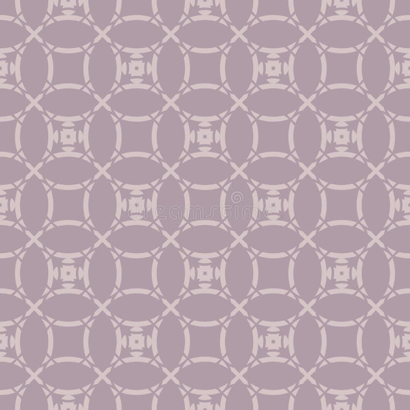 Subtle Vector Seamless Pattern. Delicate Pale Purple and Pink Geometric ...