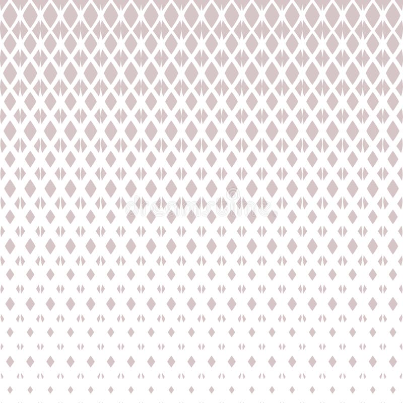 Subtle Vector Seamless Pattern with Fading Diamonds, Rhombuses, Grid ...