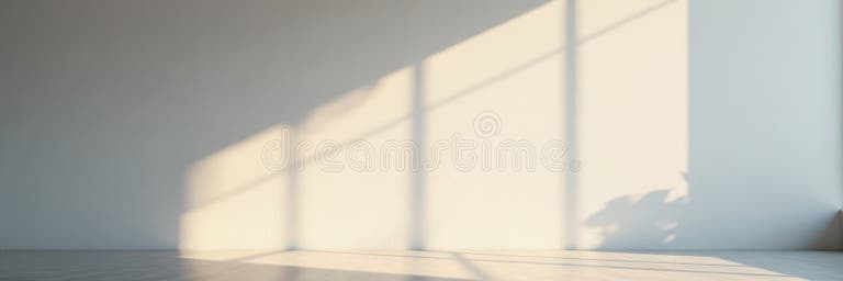 Subtle Vertical Stripes, Soft Light Casts Shadows on Textured Wall ...