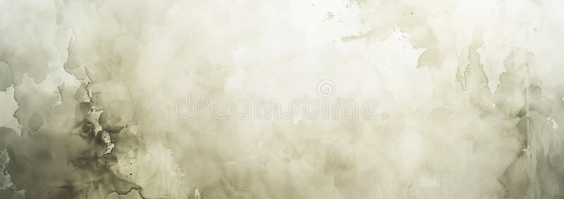 Subtle Watercolor Wash in Neutral Tones. Abstract Background with Fluid ...