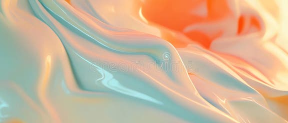 Subtle Wave Pattern Banner Template with Calming Fluid Dynamics for ...