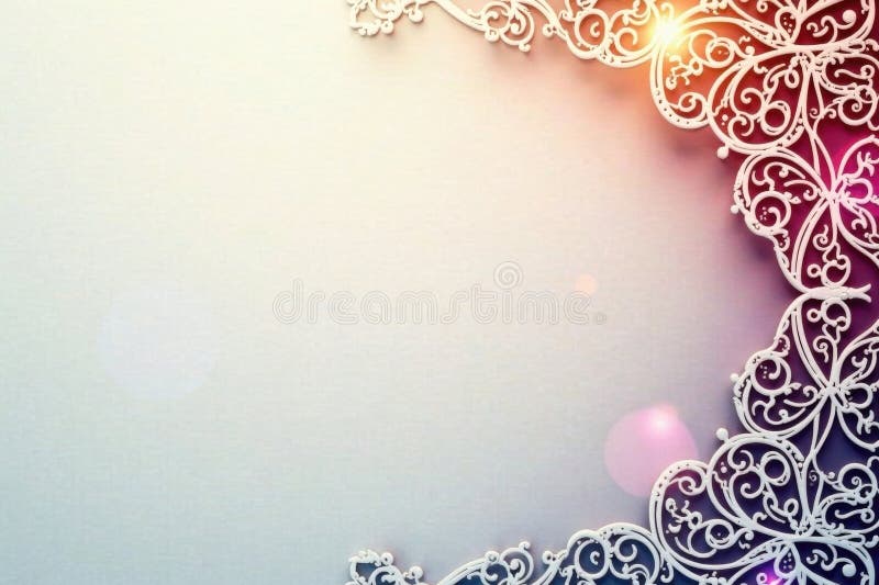 Subtle White Arabesque Design, Islamic Arabic Style Background, Texture ...