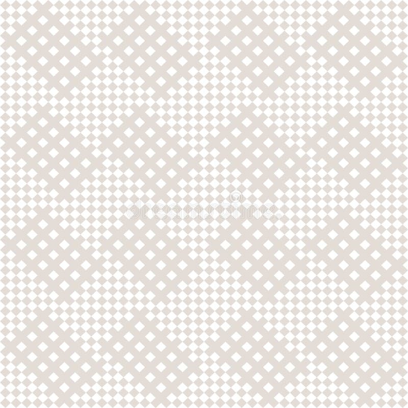 Subtle White and Beige Geometric Seamless Pattern. Checkered Plaid ...