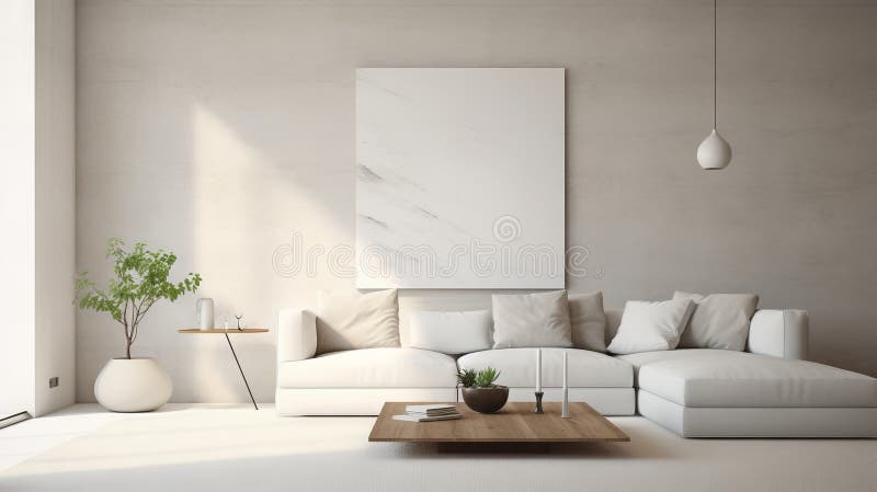 Subtle White Texture with a Touch of Minimalism Stock Illustration ...