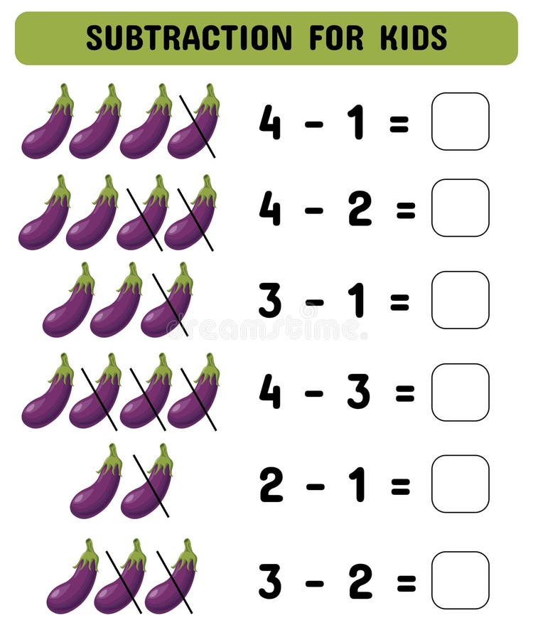 Subtraction Game with Eggplants. a Developing Mathematical Game for ...